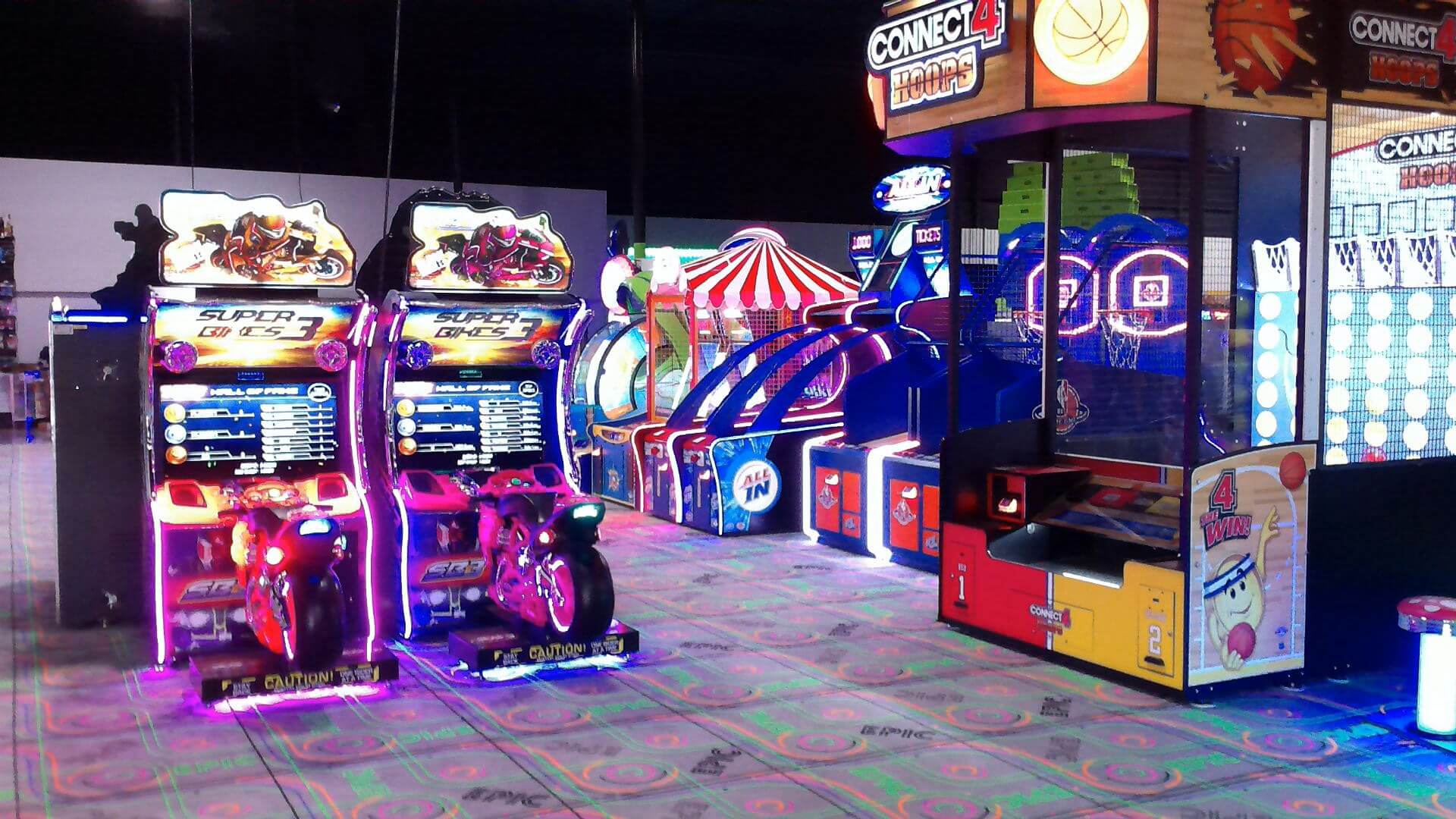 Epic Entertainment Lafayette’s Indoor Outdoor Amusement Park.